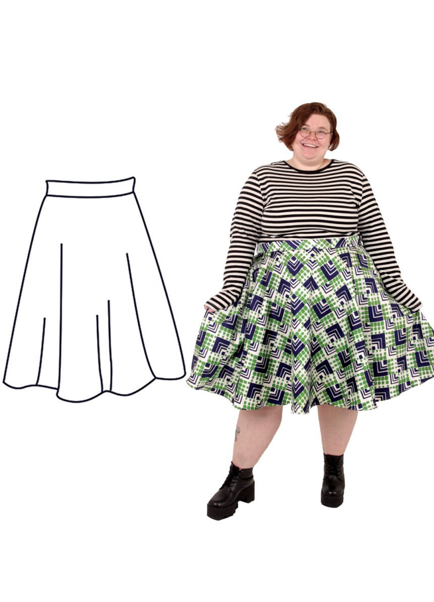 Digital Gift Voucher – Design your own Circle Skirt - The Emperor's Old ...
